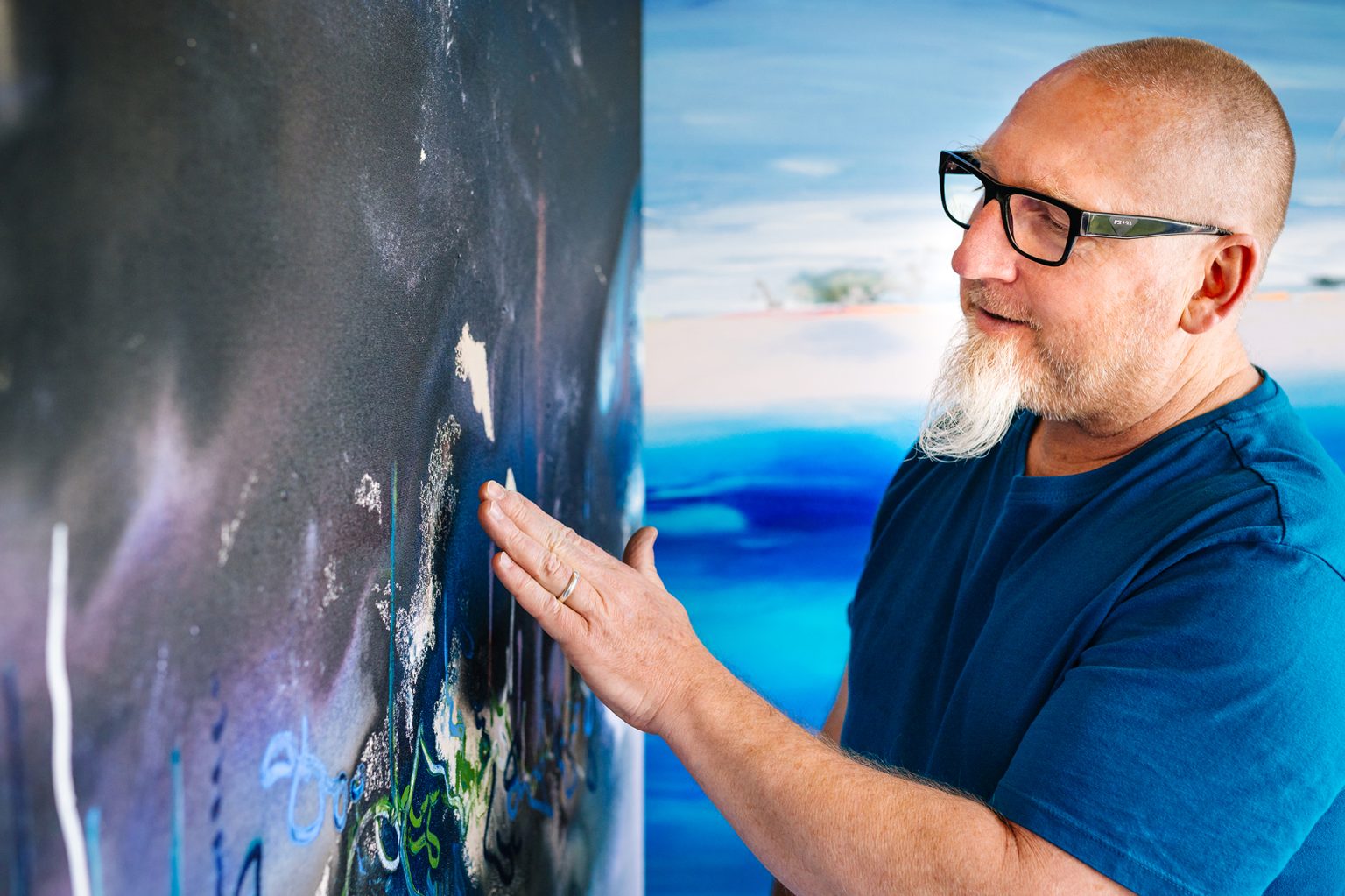 Richard Fuchs – Kunst contemporary / moderne Malerei – Landschaft