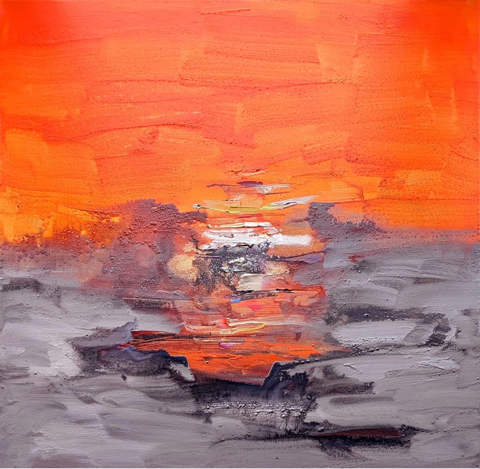 Richard Fuchs – Kunst contemporary / moderne Malerei – Landschaft
