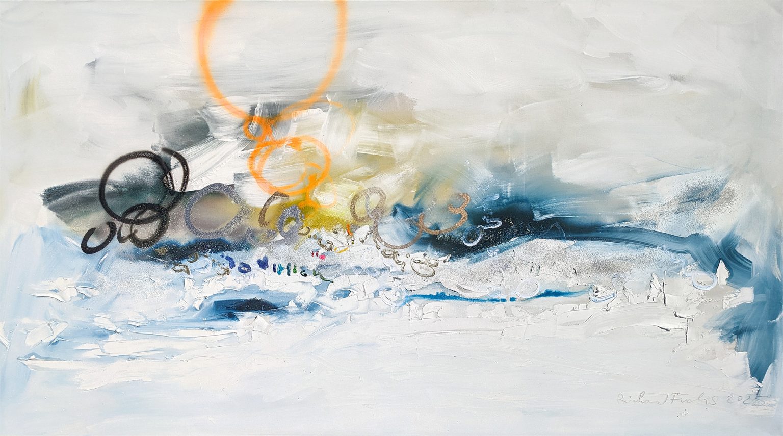 Richard Fuchs – Kunst contemporary / moderne Malerei – Landschaft